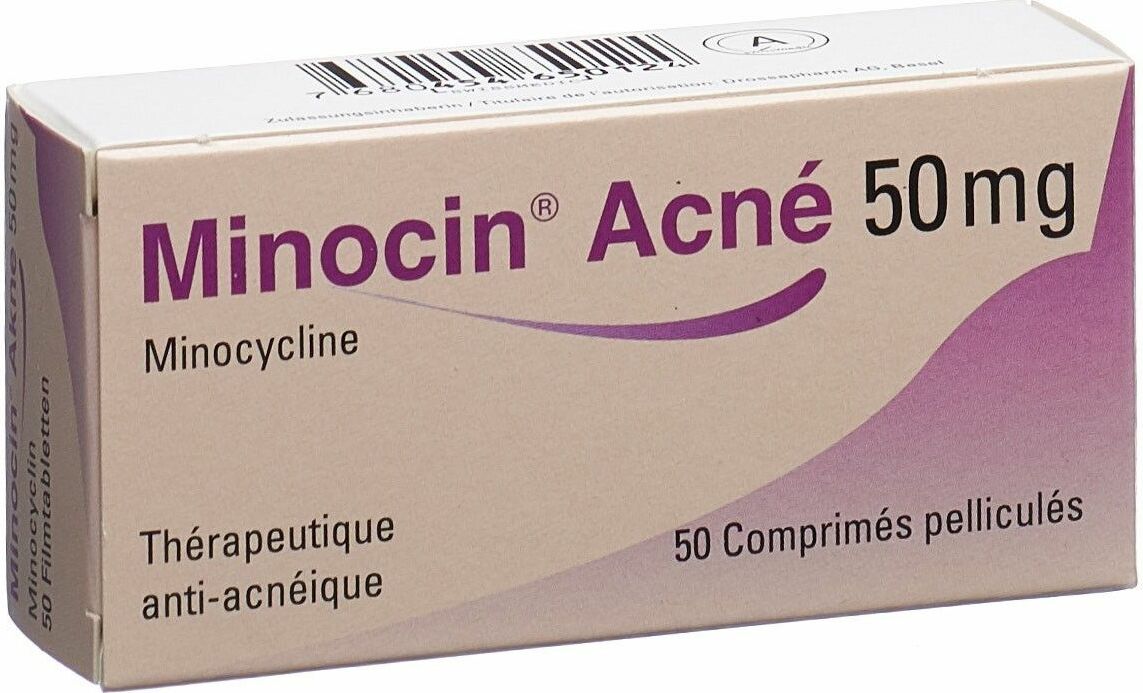 Minocin Akne 50mg 50 Tabletten in der Adler Apotheke