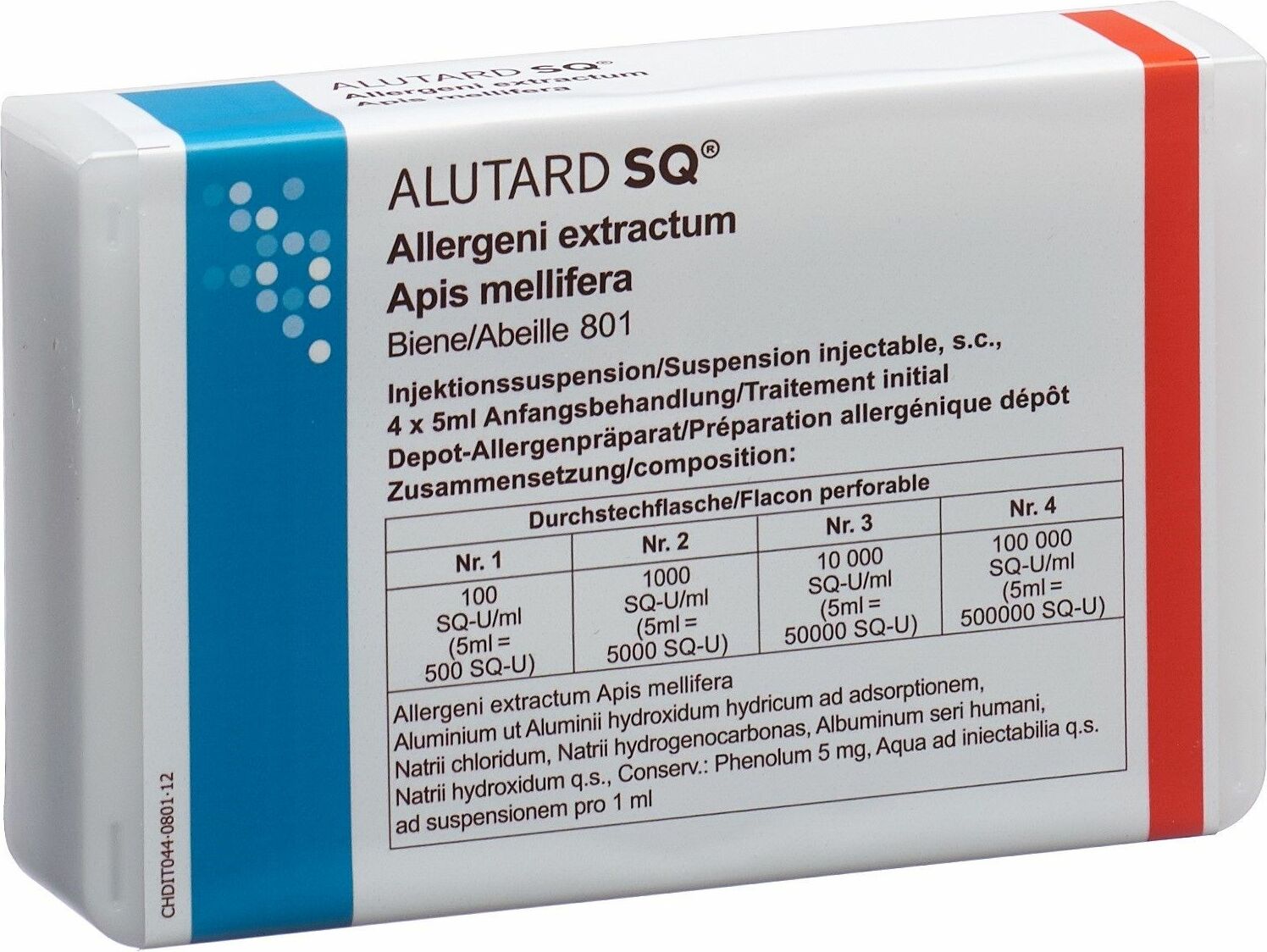 Alutard Sq Apis Mellifera Anf Be 4x 5ml in der Adler Apotheke