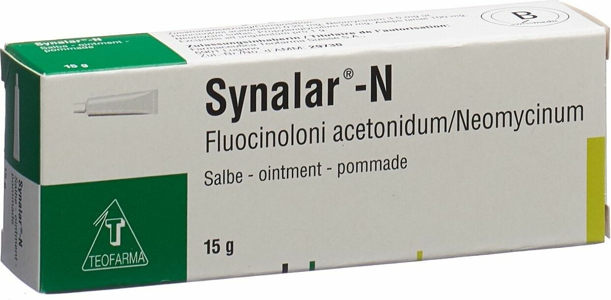 Synalar N Salbe Tube 15g in der Adler Apotheke
