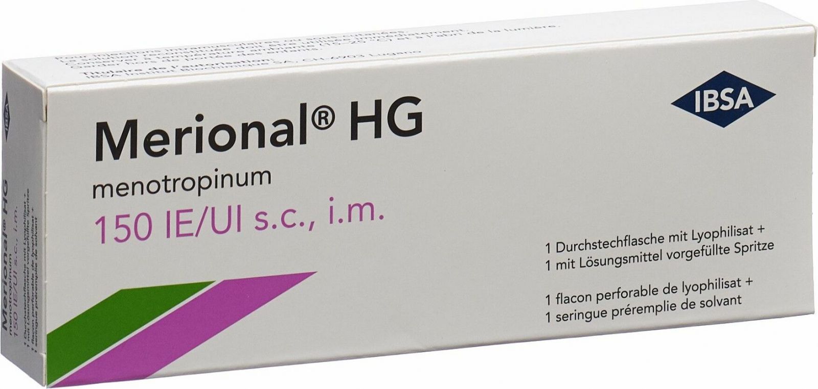 Merional Hg 150 E C Solv Fertigspritze in der Adler Apotheke