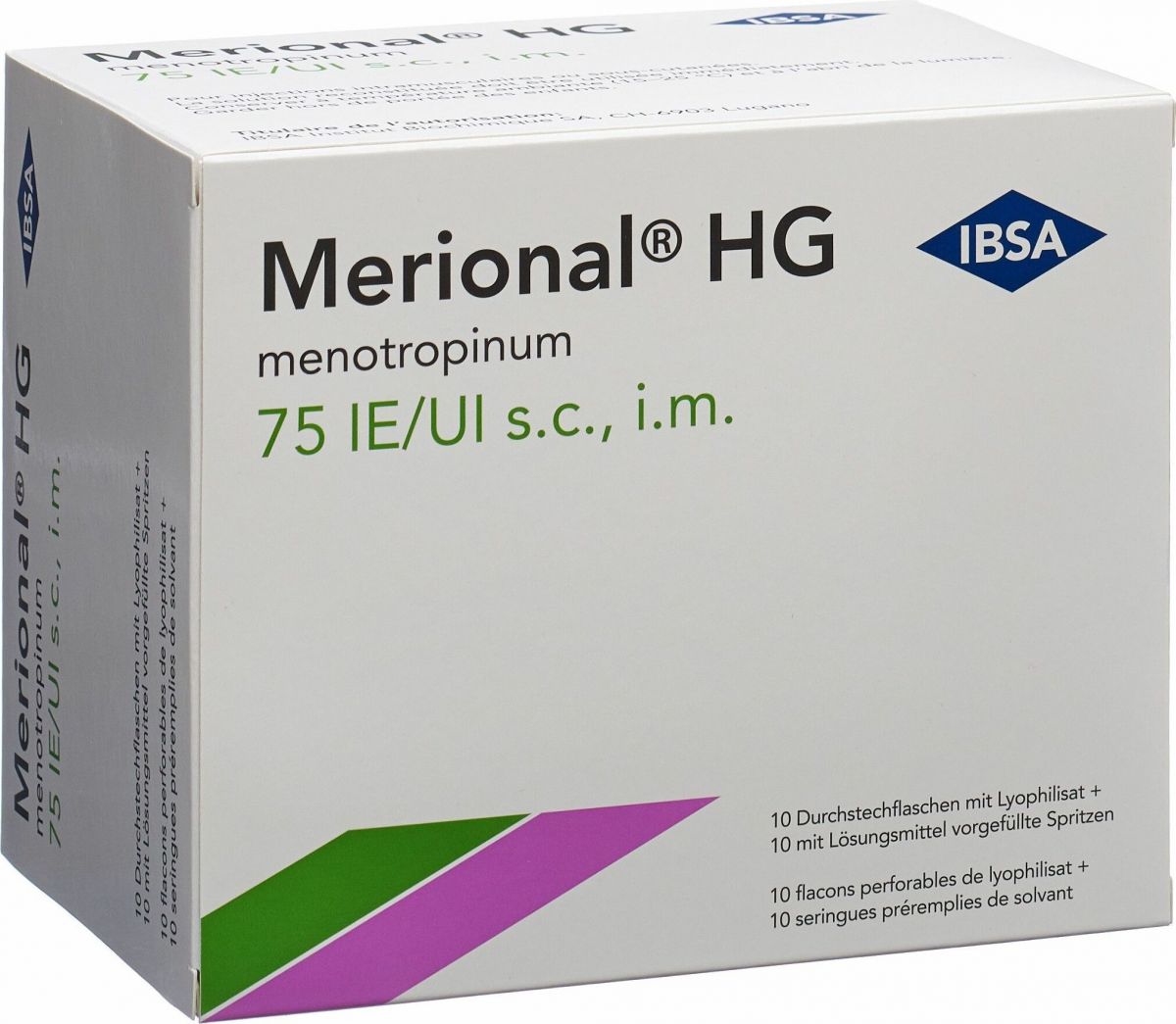 Merional Hg 75 E C Solv Fertigspritzen 10 Stück in der Adler Apotheke