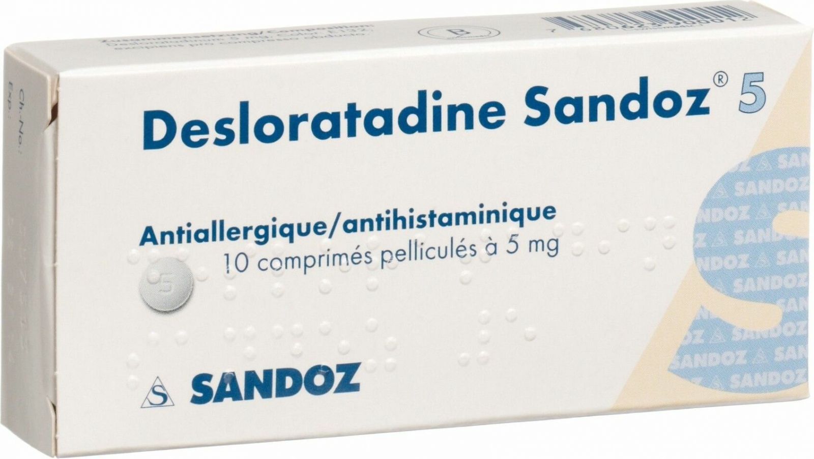 Desloratadin Sandoz Filmtabletten 5mg 10 Stück in der Adler Apotheke